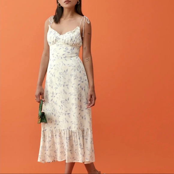 Reformation | Dresses | Reformation Embry Dress In Laurel Size 8 | Poshmark